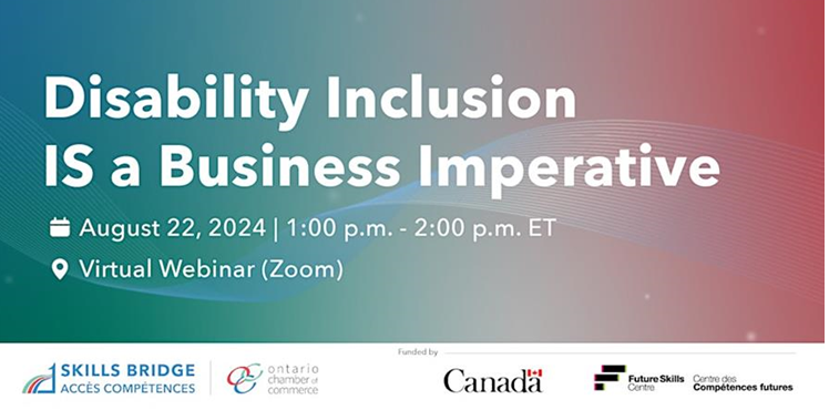 Disability Inclusion IS a Business Priority Webinar - Bay of Quinte ...